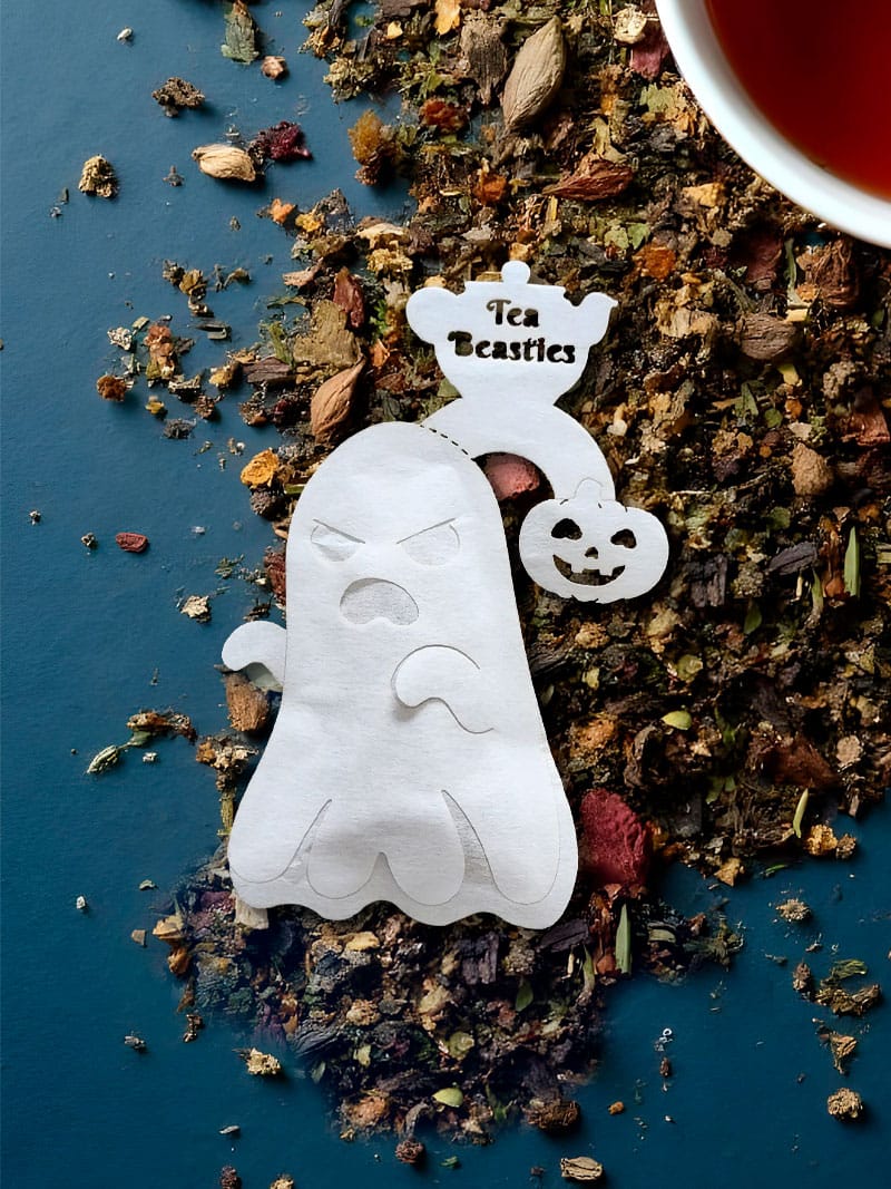 Rose Flower Shaped Handmade Custom Tea Bag - Tea Beasties