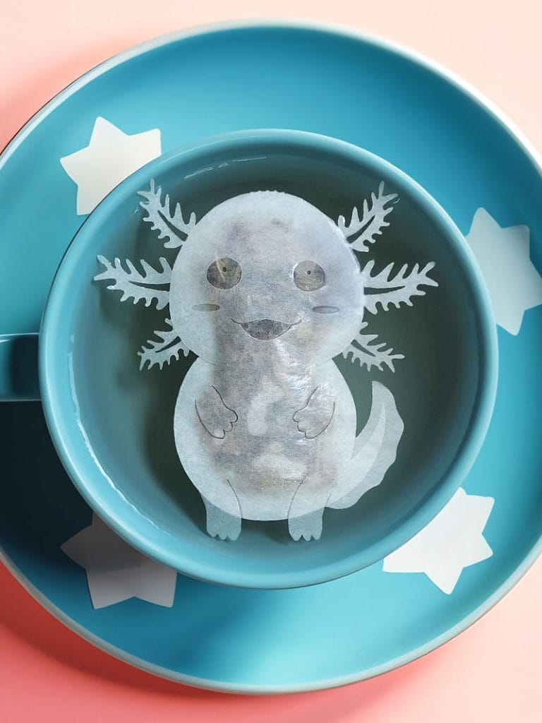 Beaver Shaped Handmade Custom Tea Bag - Tea Beasties