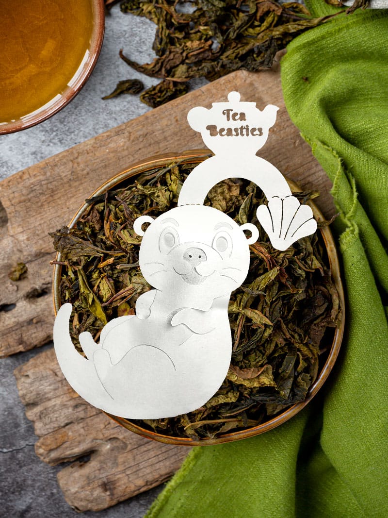 Beaver Shaped Handmade Custom Tea Bag - Tea Beasties