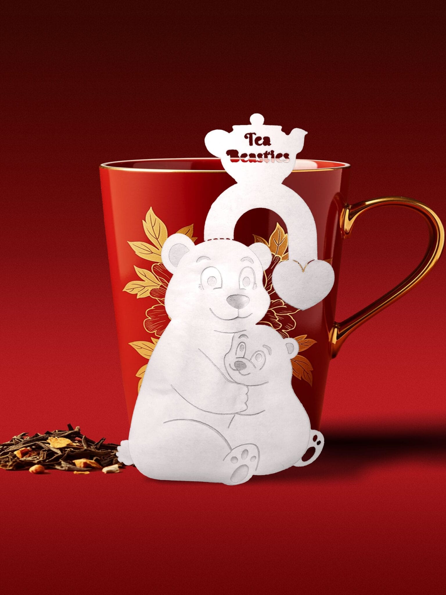 Duck Shaped Handmade Custom Tea Bag - Tea Beasties